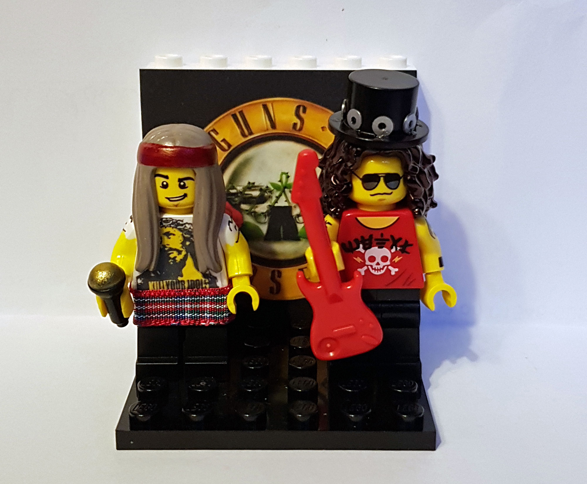 Guns N Roses Axl Rose Slash Rock 1980s Custom Figure Set Unique Special ...