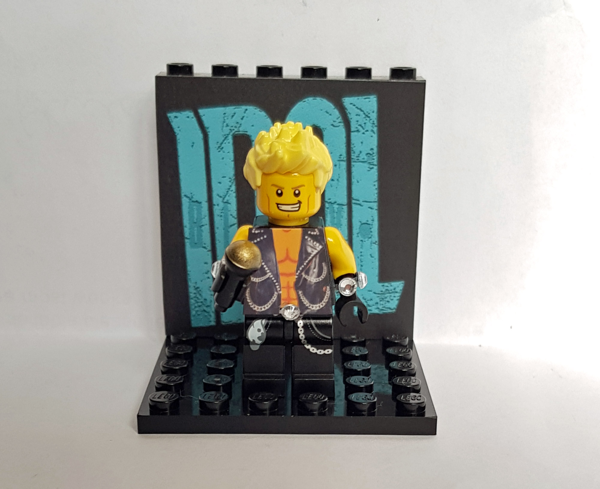 Billy Idol Pop Punk Frame Display Custom Figure 1980s Icon Unique ...